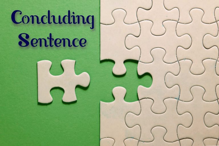 What You Need to Know When Writing a Concluding Sentence